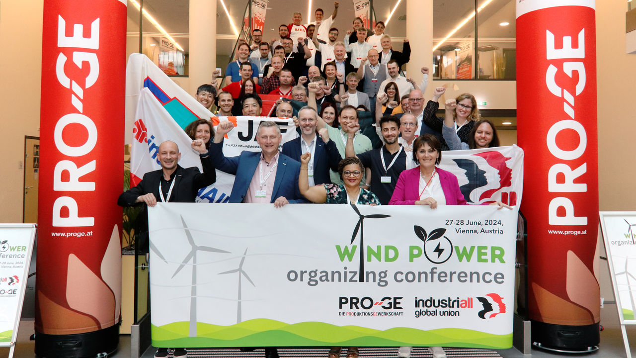 IndustriALL Windpower Organizing Conference 27.-28.6.2024 | PRO-GE